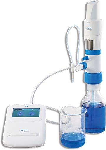Бюретка универсальная, объём бюретки 25 мл, E-Burette TI-25, Microlit ...
